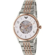 Emporio Armani AR0389 Men's Stainless Steel Chronograph Watch, Black ...