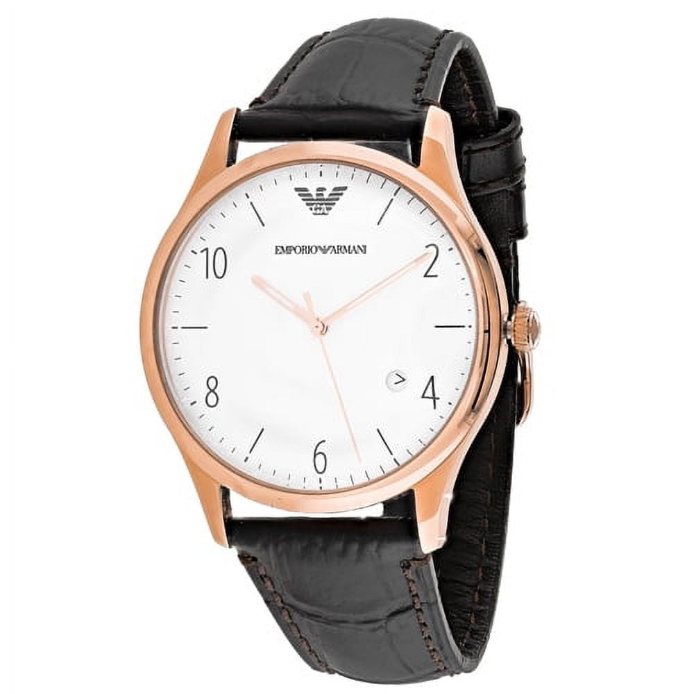 Emporio Armani Men's Classic Watch Quartz Mineral Crystal AR1915 ...