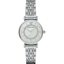 Emporio Armani Women's Retro Quartz Watch, Two-Tone Stainless Steel ...