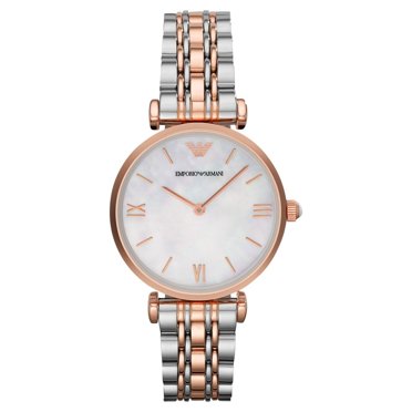 Emporio Armani Women's AR11092 Two-Tone Stainless Steel Dress Watch ...