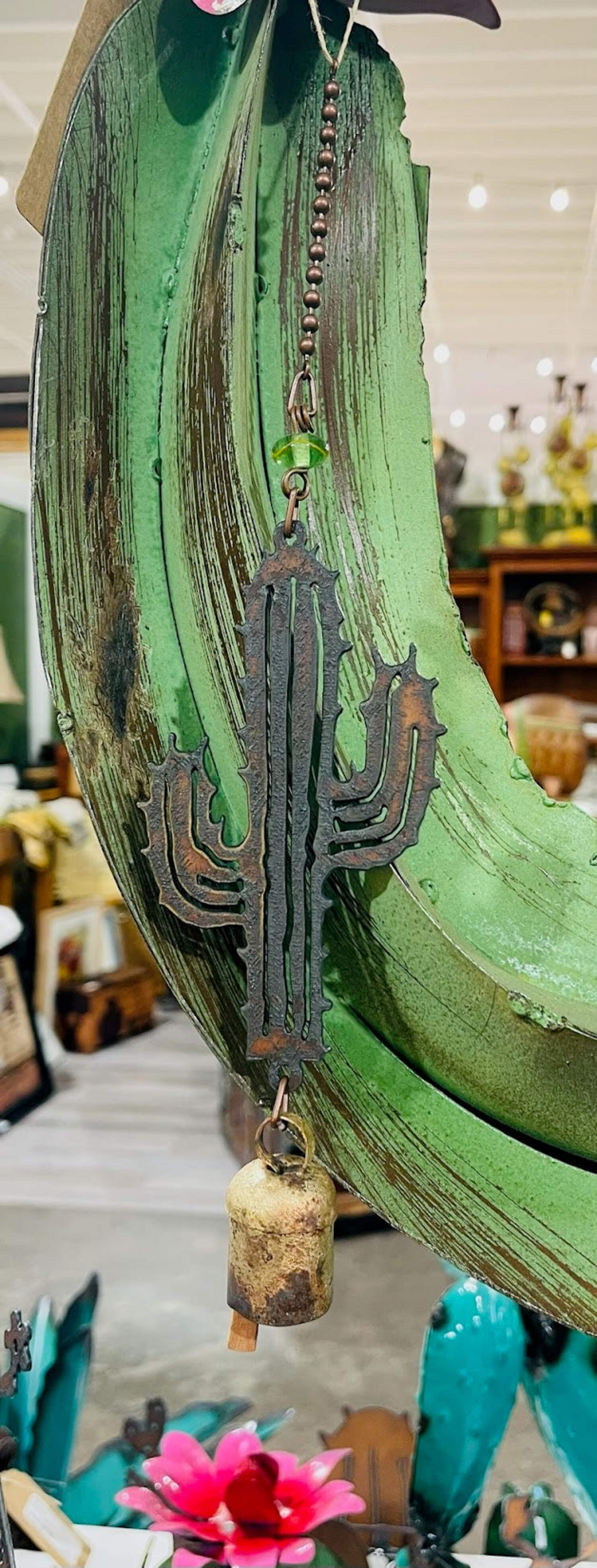 Emporium Cactus Single Bell Desert Southwest Garden Chime - Walmart.com