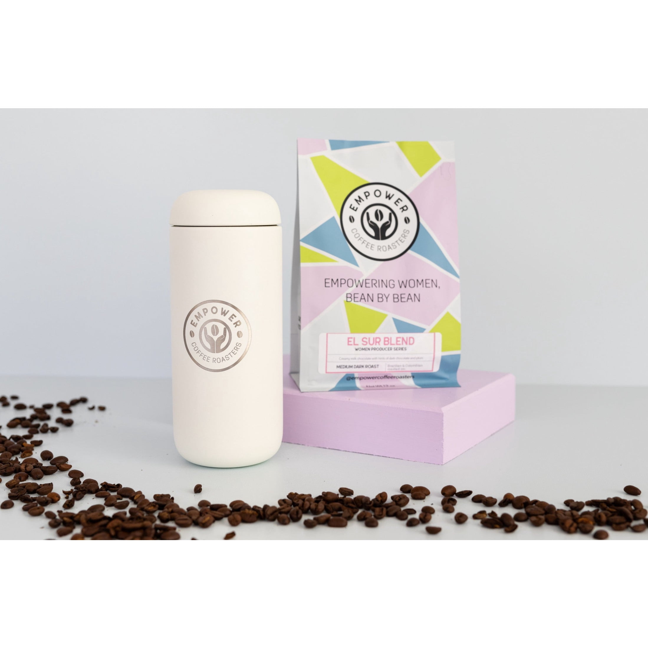 Empower Coffee Roasters Empower Coffee and Travel Tumbler Bundle ...