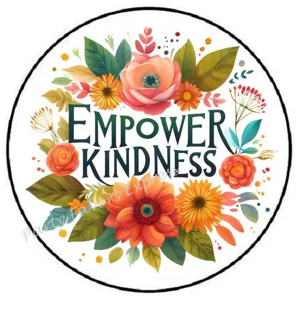 Empower Kindness Sticker Party Favor Envelope Seals Labels Stickers ...