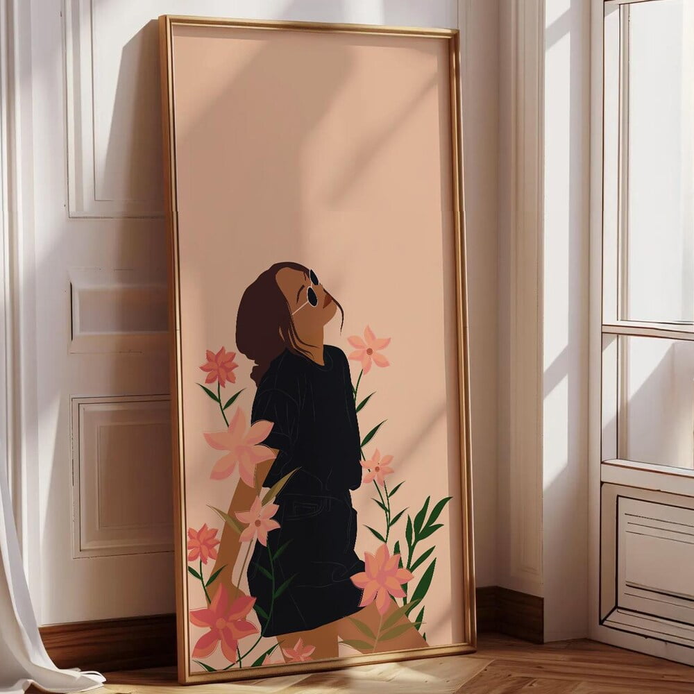 Empowered Woman Poster, Feminist Posters, Female Wall Art, Female ...