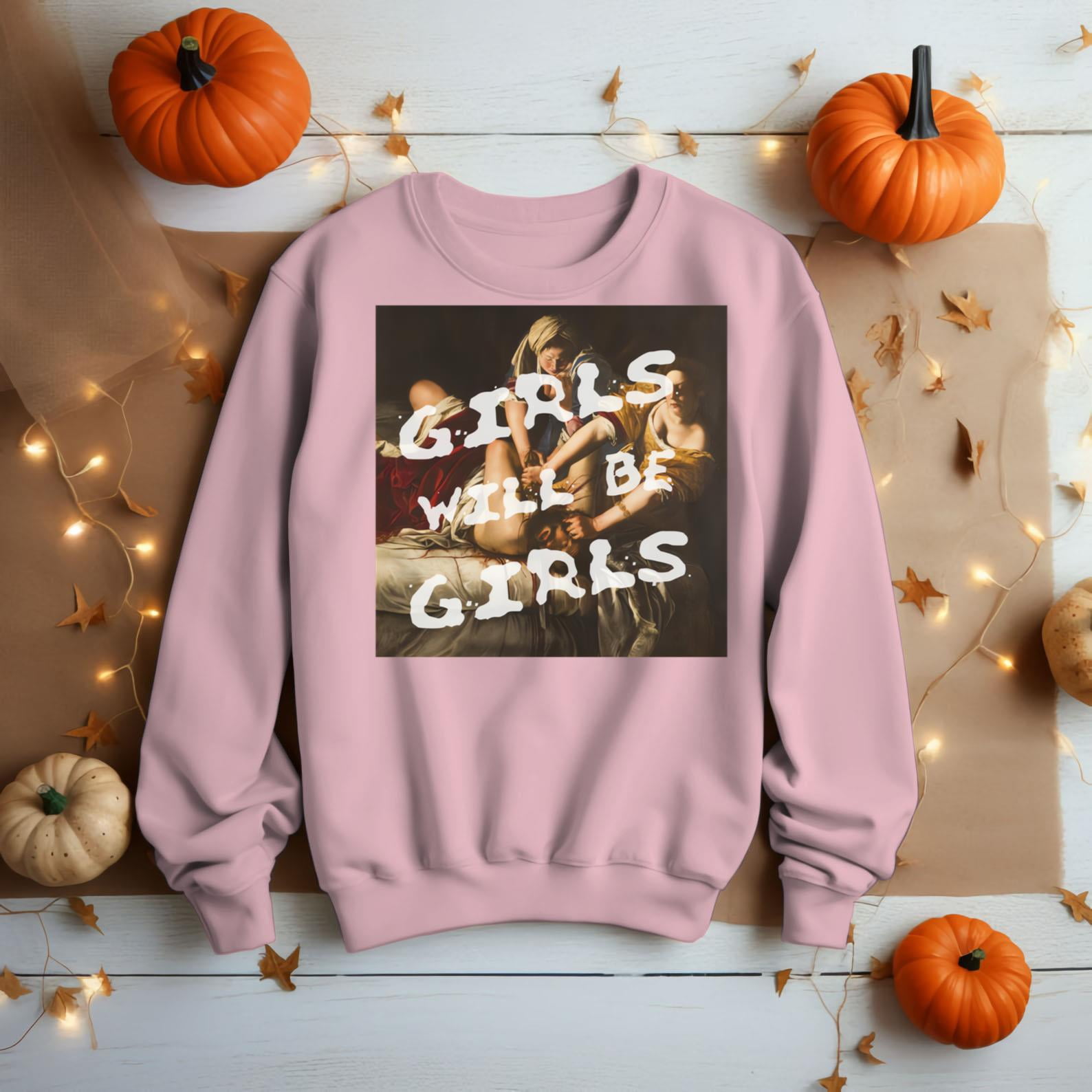 Empowering Girls Graphic Shirt, Artistic Representation of Femininity ...
