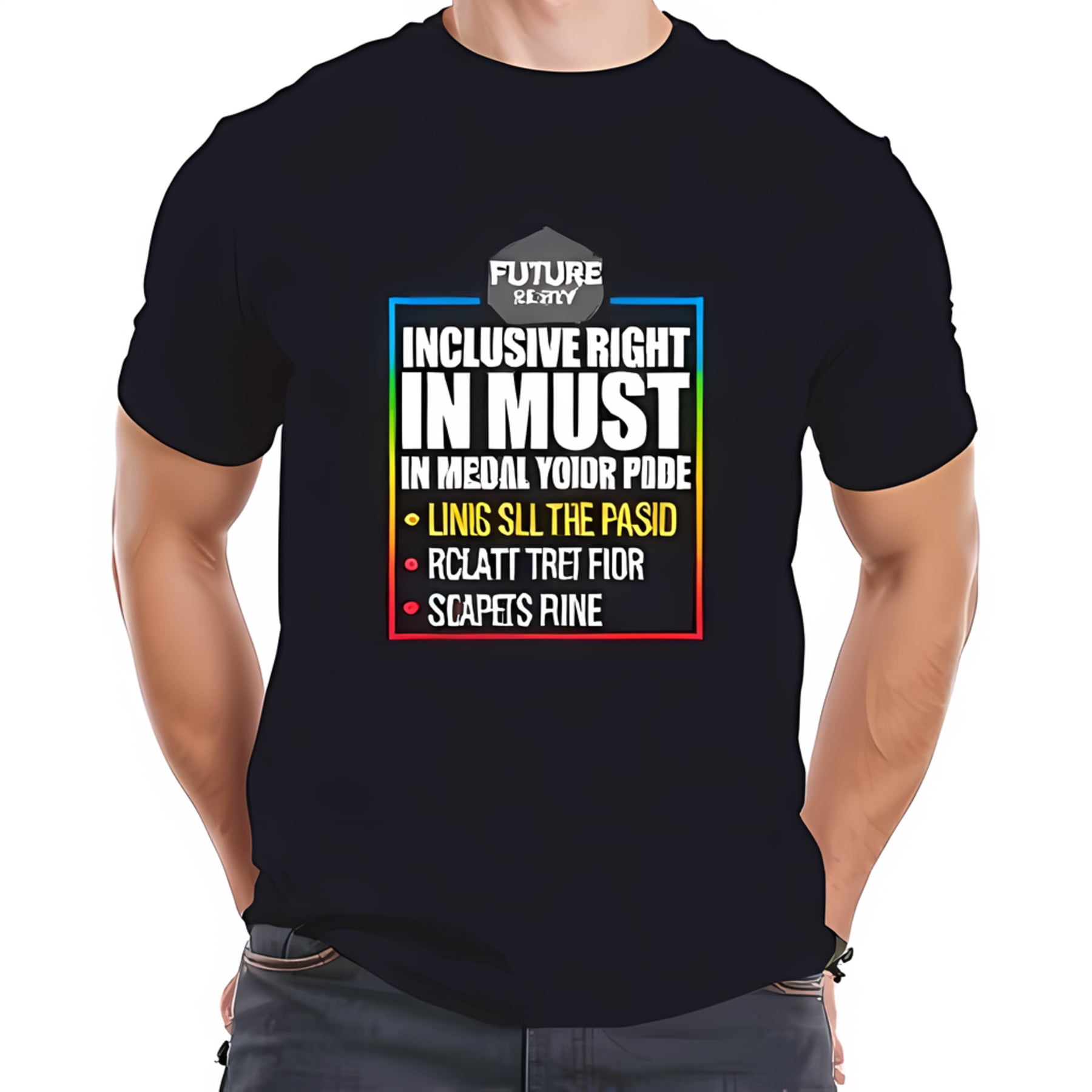 Empowerment Graphic Cotton Short Sleeve T-Shirt - " FUTURE READY ...