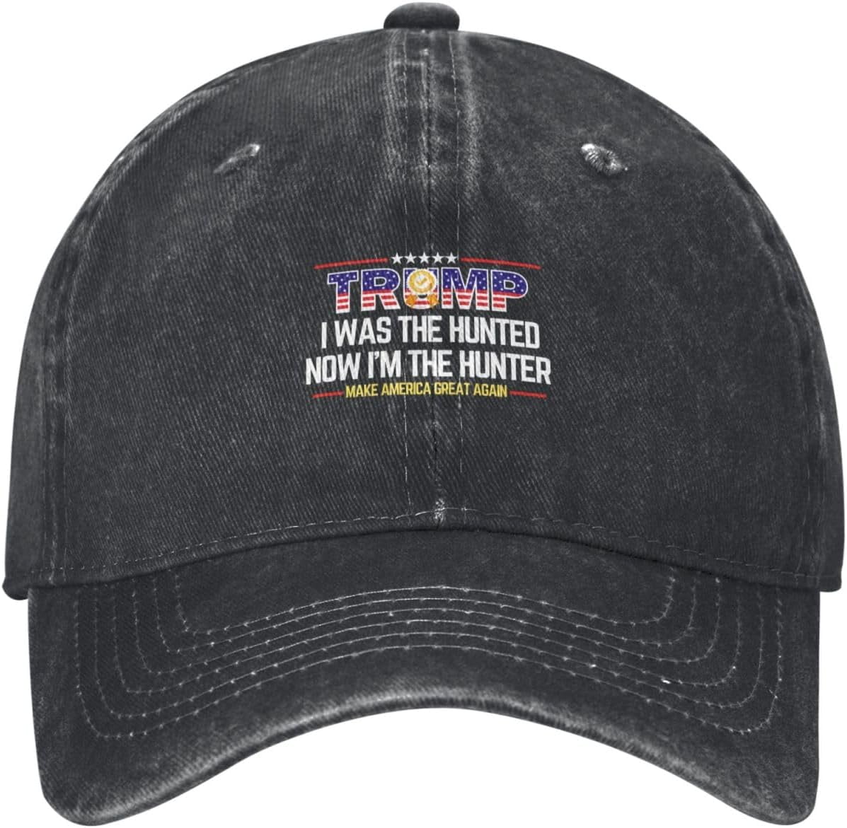 Empowerment Hat – Hunted to Hunter Quote Statement Cap in Black ...