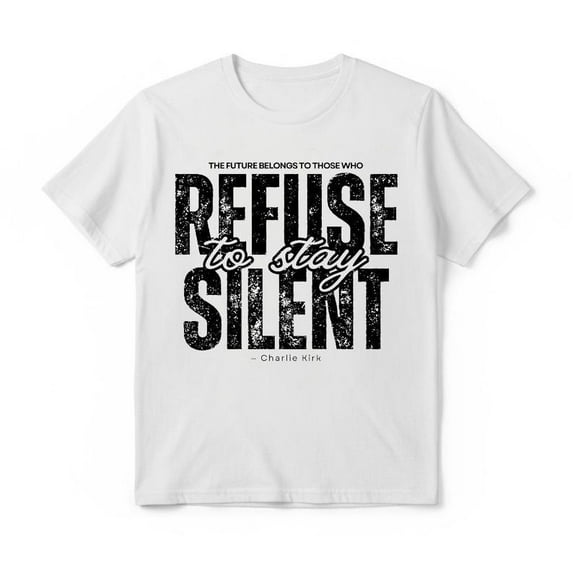 Empowerment Quote Refuse To Stay Silent Confidence Unisex Cotton T ...