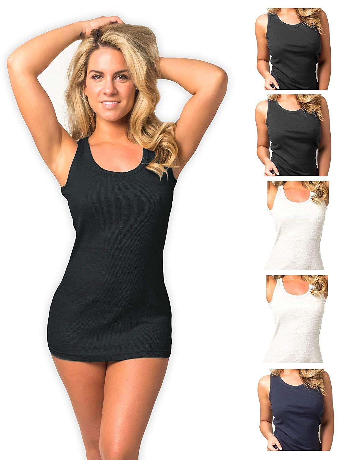 Emprella's Racerback Tank Tops in 4 or 8 packaged sets | Assorted Packs ...