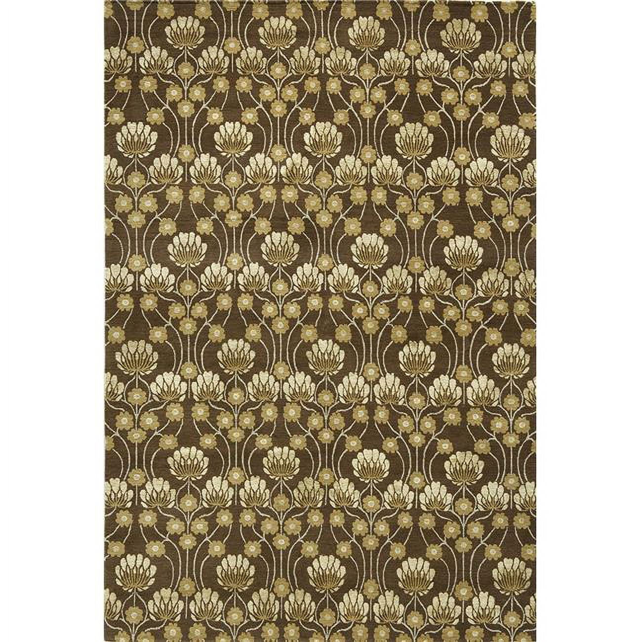 Empress Arts & Crafts Brown Area Rug - 12 x 16 ft. - Walmart.com