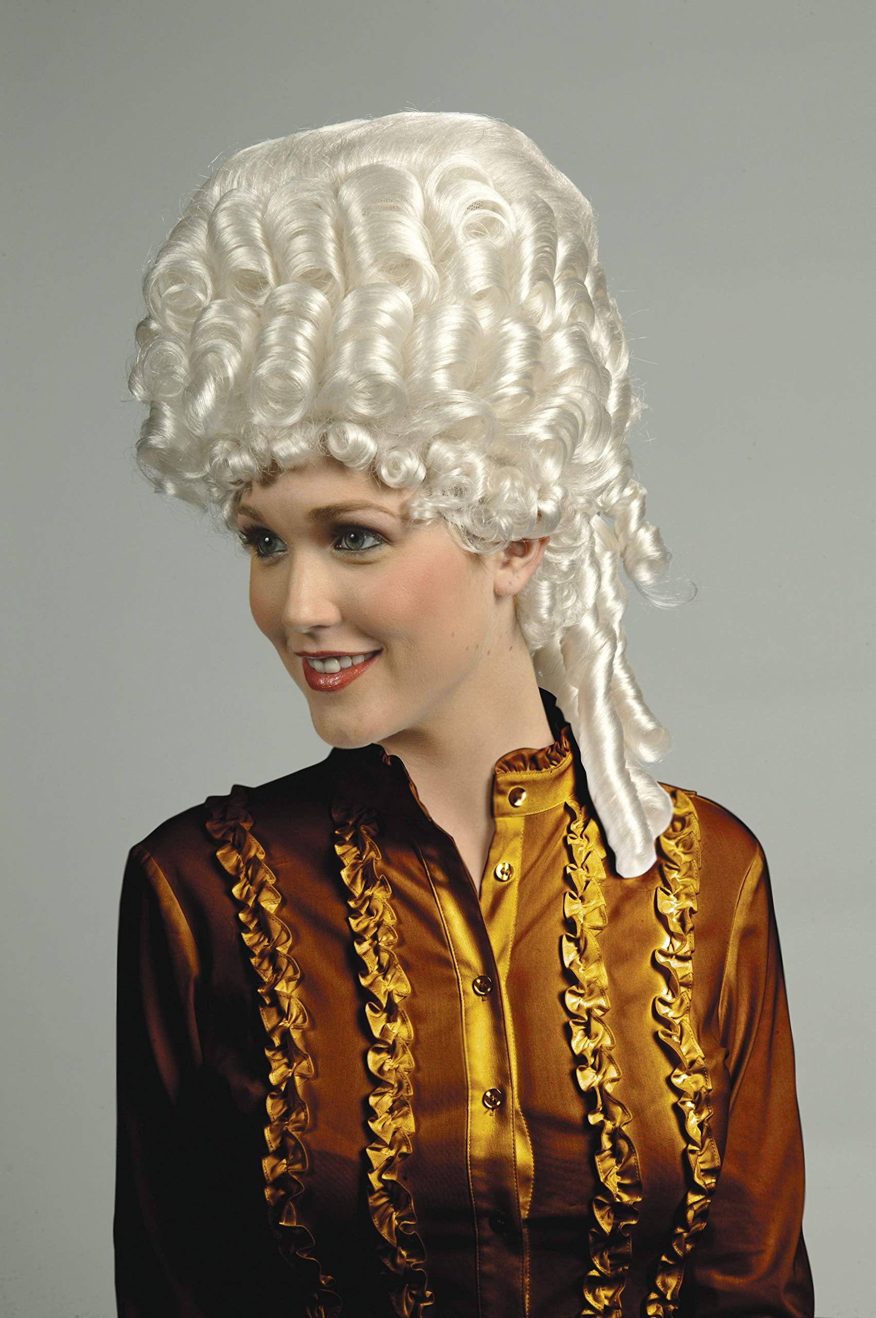 Empress French Marie Color White - Enigma Wigs Women's 18th Century ...