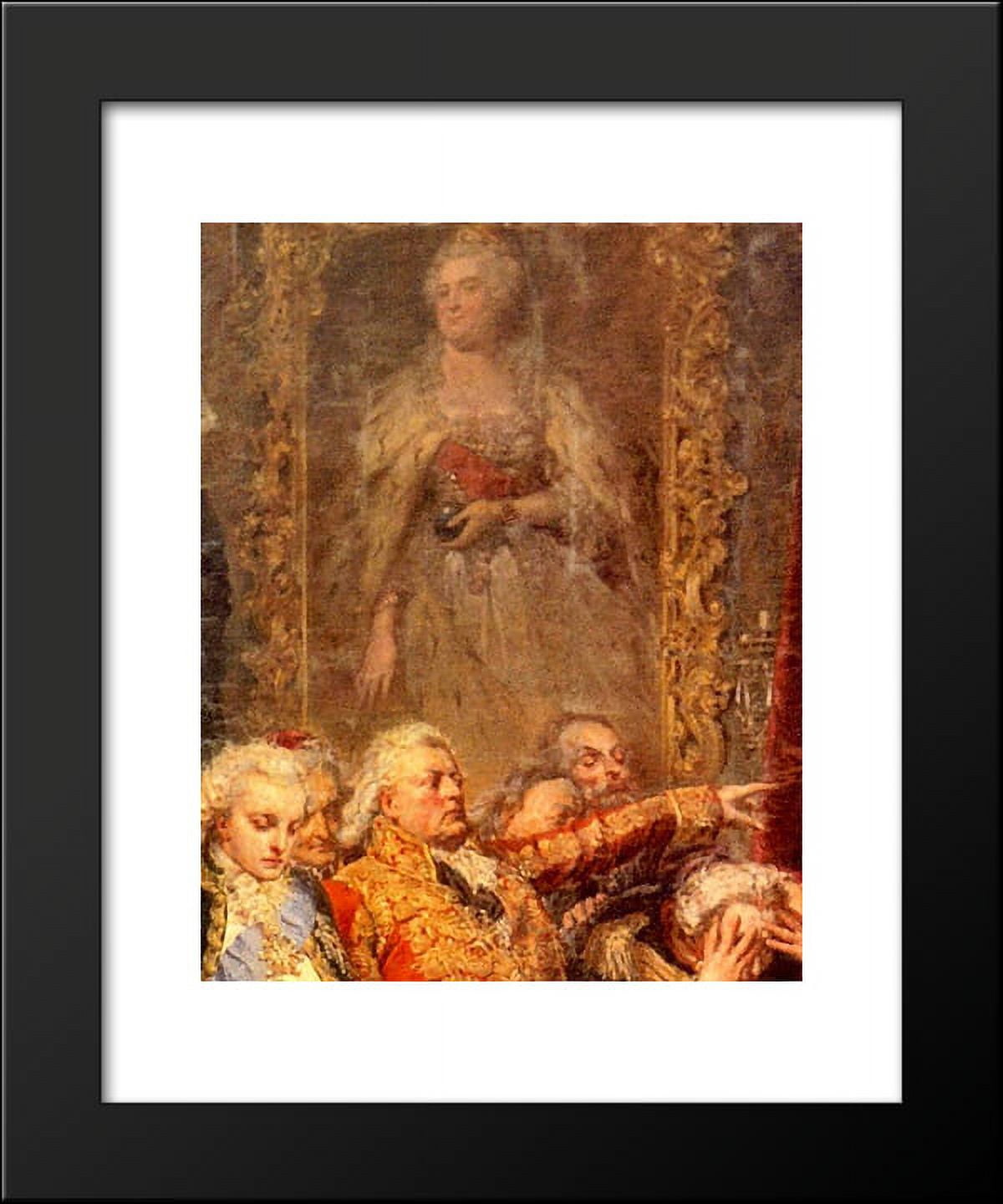 Empress Rejtan 20x24 Framed Art Print by Matejko, Jan - Walmart.com