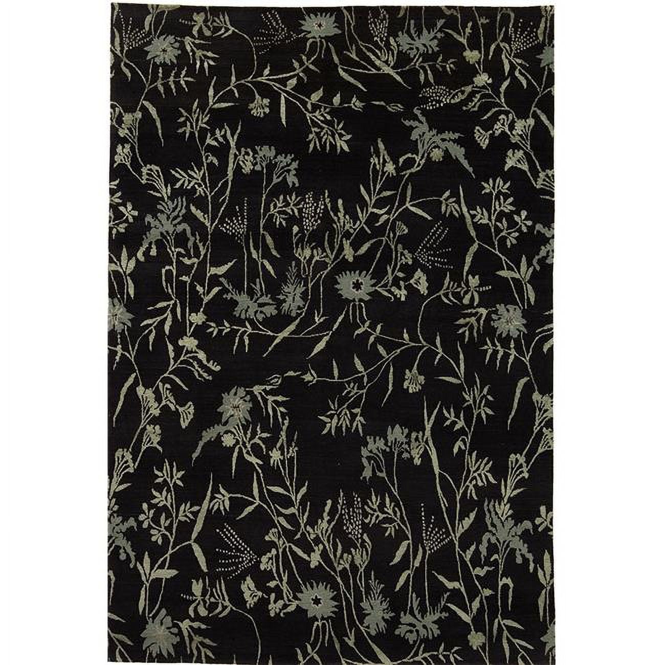 Empress Spring Black & Grey Area Rug - 8 x 10 ft. - Walmart.com