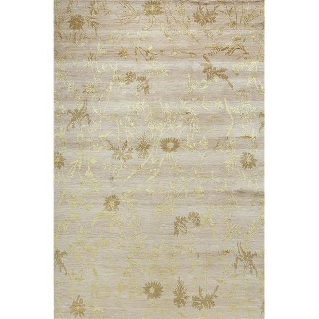 Empress Spring Ivory & Gold Area Rug - 3 x 12 ft. - Walmart.com
