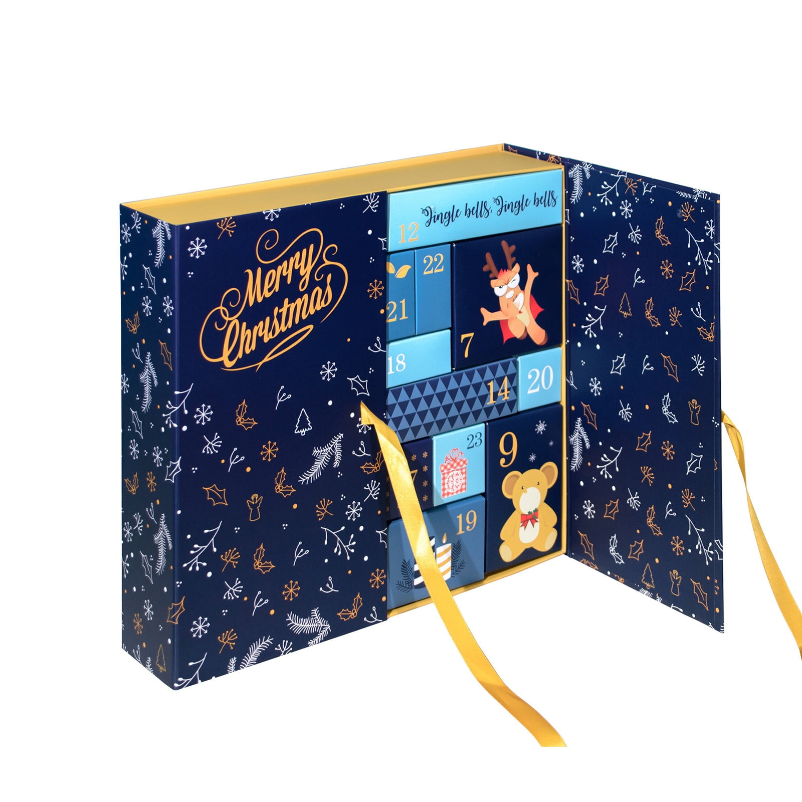 Empty Advent Calendars To Christmas Gift Box for Women 2024 Countdown ...