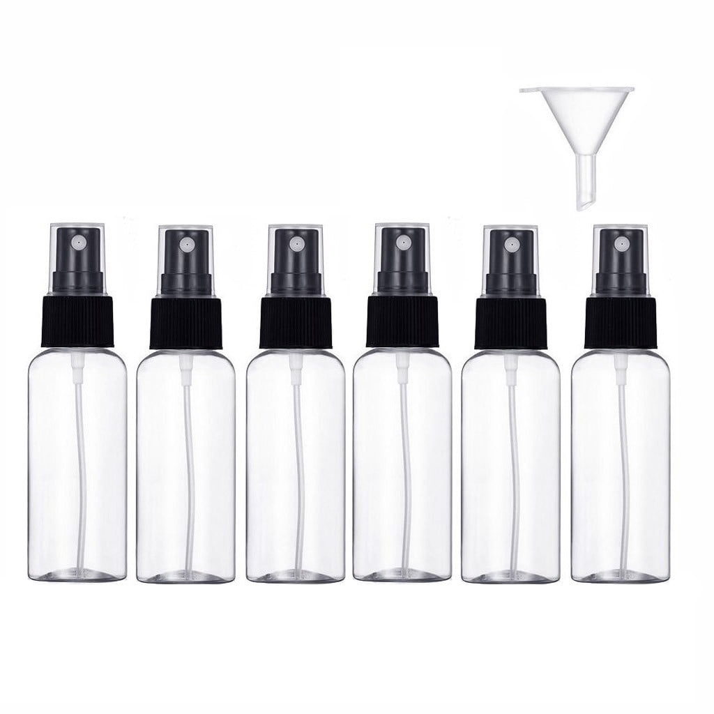 Empty Amber Glass Spray Bottles with - 16oz Disinfection Liquid Spray ...