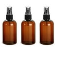 Empty Amber Plastic Mist Spray Bottles, 4 Oz 60ml for Hand Cleaning ...