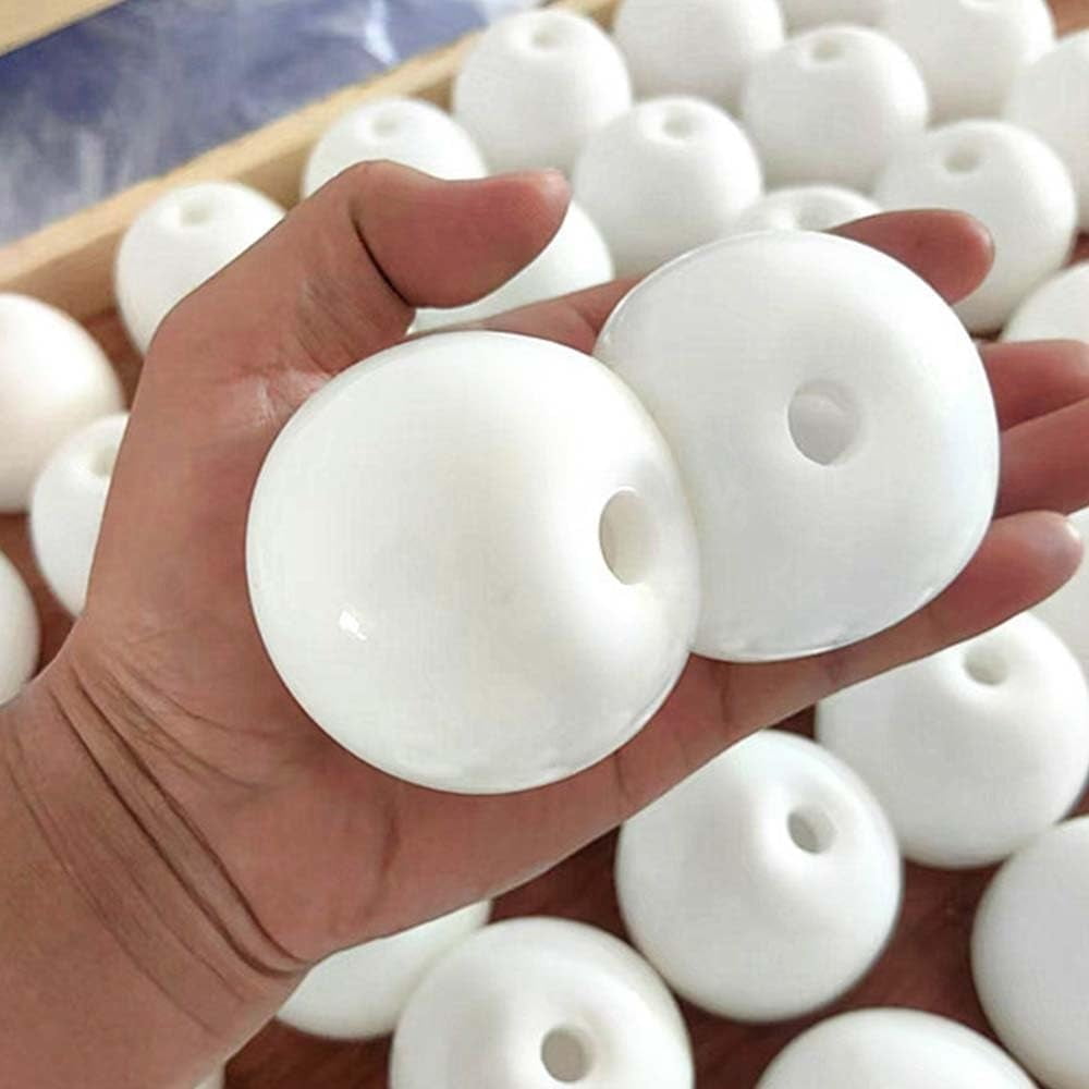 Empty Ball Base Kit for DIY Stress BallsMilky Blank Skins with a Bottle ...