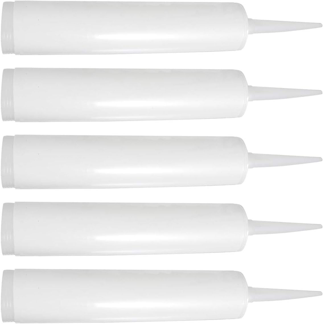 Empty Caulk Tubes, Plastic Material Caulk Tube Cartridge for Grout ...