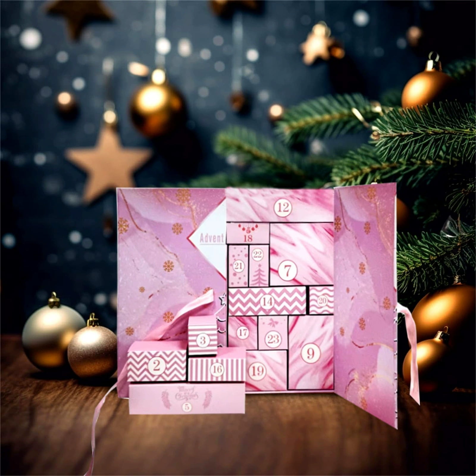 Empty Christmas Advent Calendars Boxes to Fill 24 Piece Set | Empty ...