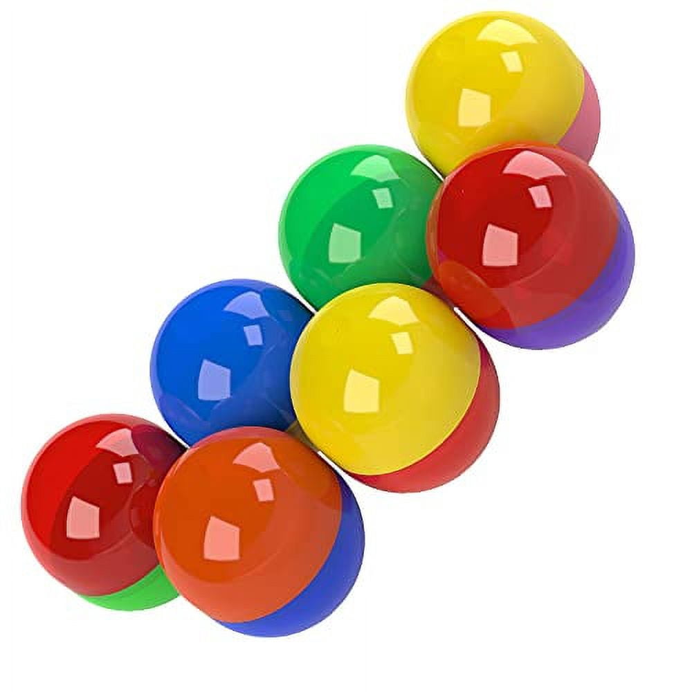 Empty Colored Round Capsules 1.26 inch Bulk Assorted Colors Capsule for ...