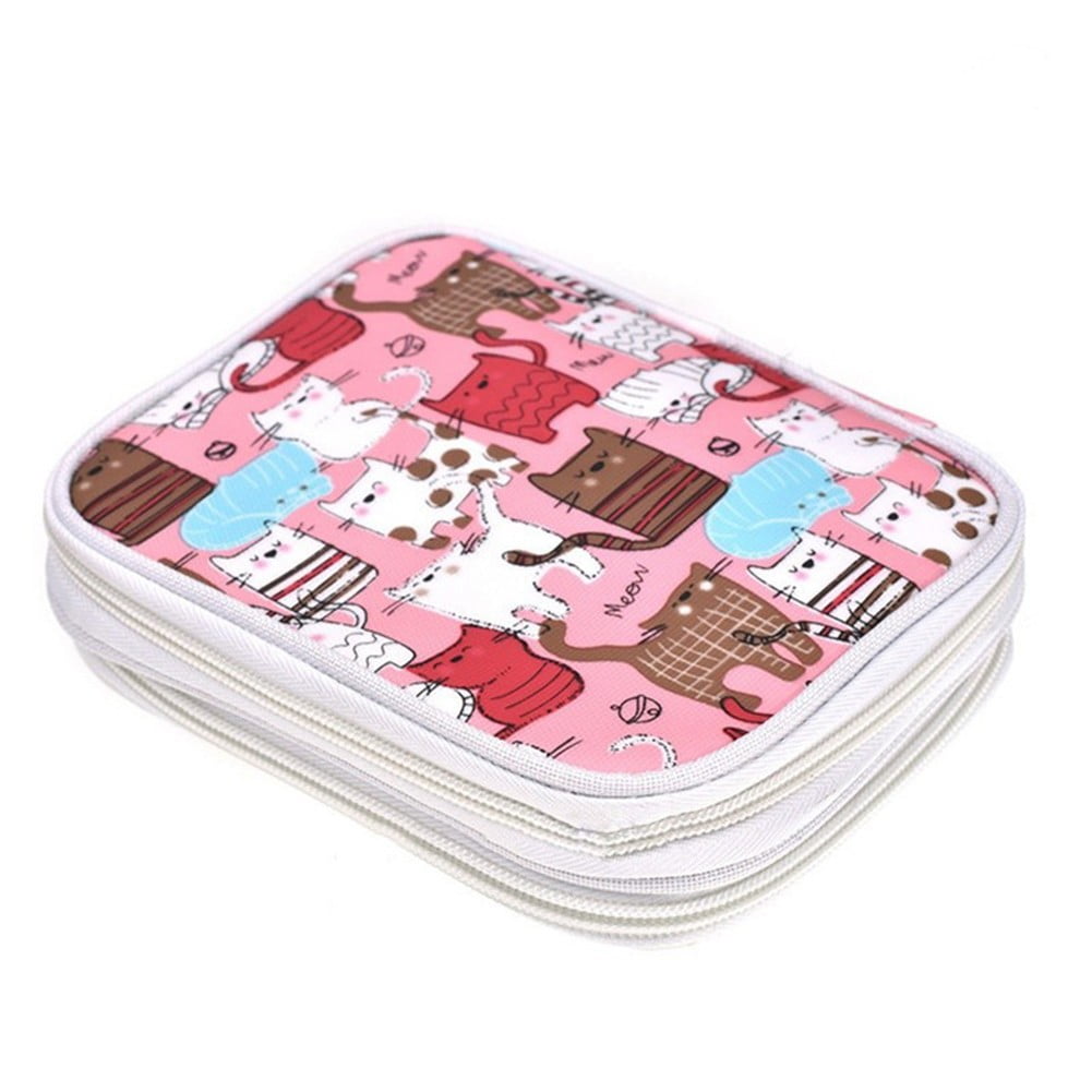 Empty Crochet Hooks Pouch Storage Bag Knitting Kit Case Organizer Bag ...