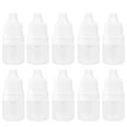 Empty Dropper Bottle, 2ml Plastic Dropper, For Eye Drop Liquid Home ...