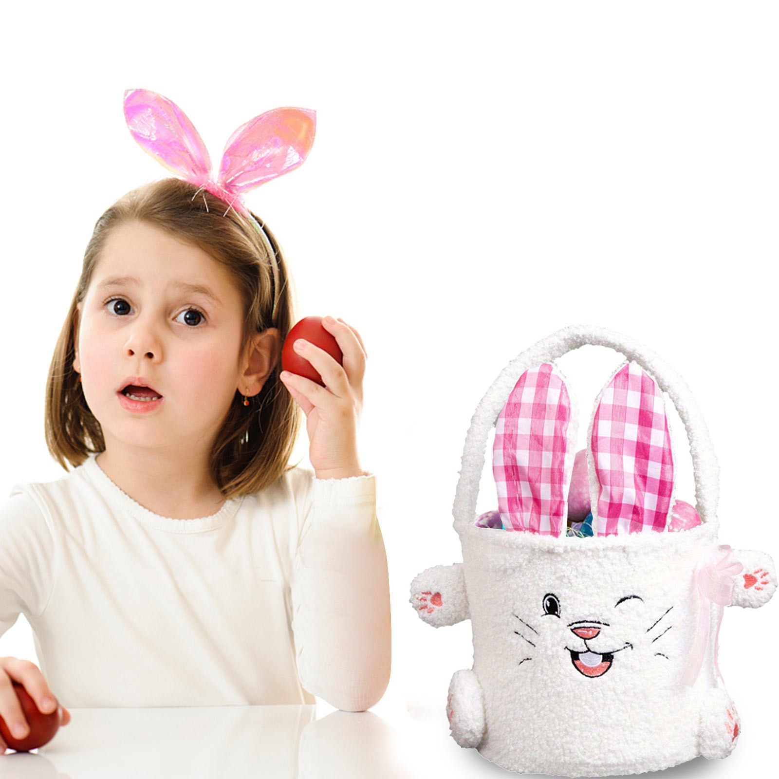 Empty Easter Baskets For Kids, Easter Baskets With Handle, Small Easter Baskets, Easter Basket ...