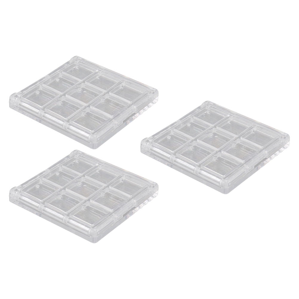 TABLZONE Eyeshadow Sub Package Case PP 3Pcs 1.1in Square Daily Use ...