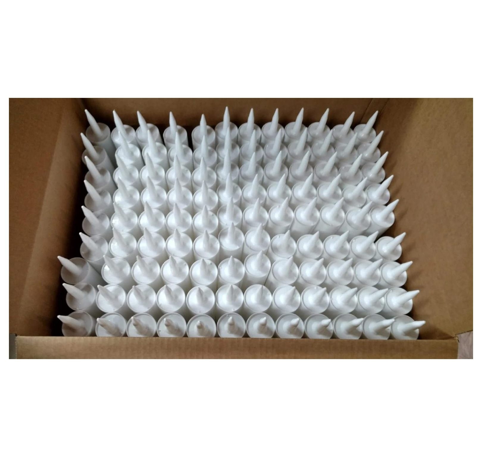 Empty Fillable Plastic Caulk Tube 300 ml. Also Know as 10 oz. 11 oz ...