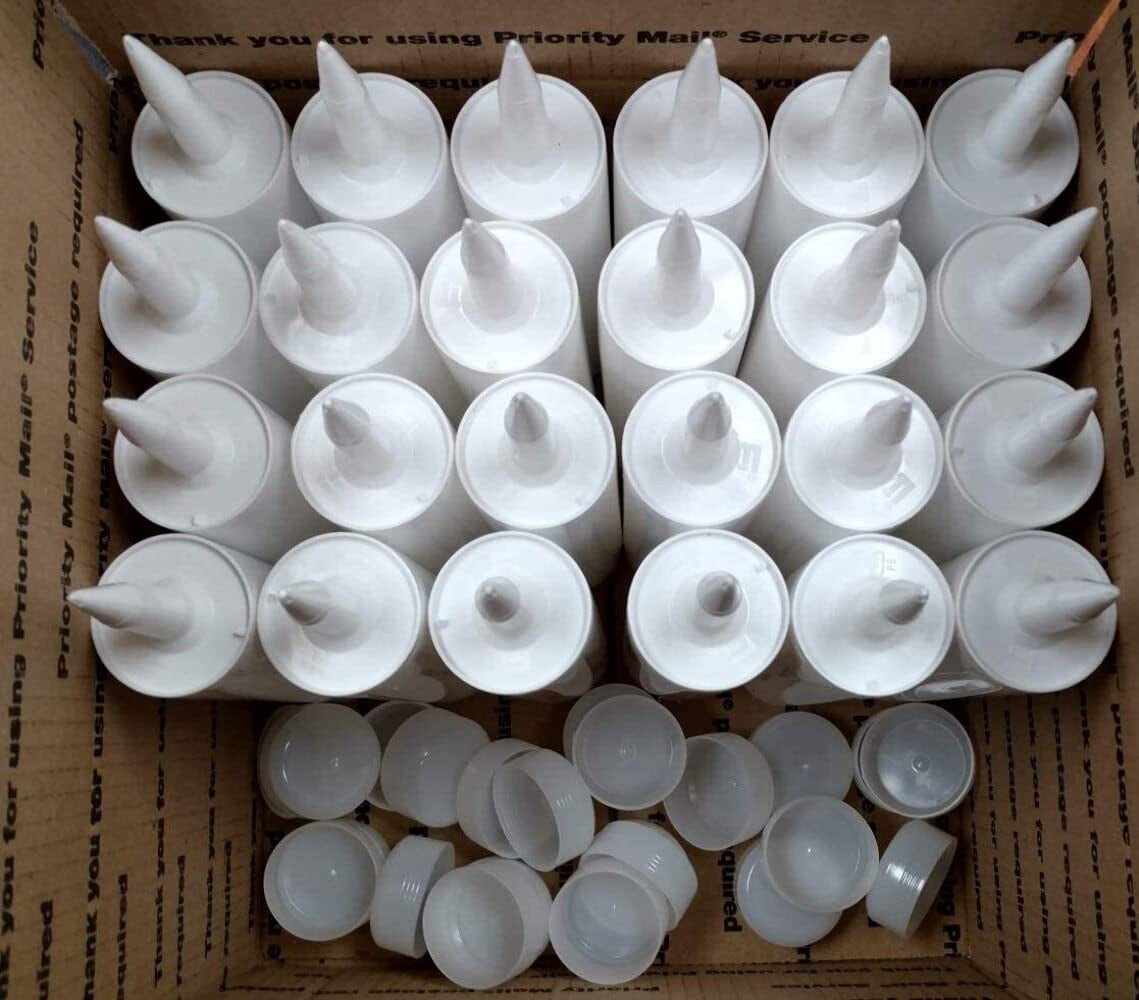 Empty Fillable Plastic Caulk Tube 300 ml. Also Know as 10 oz. 11 oz ...