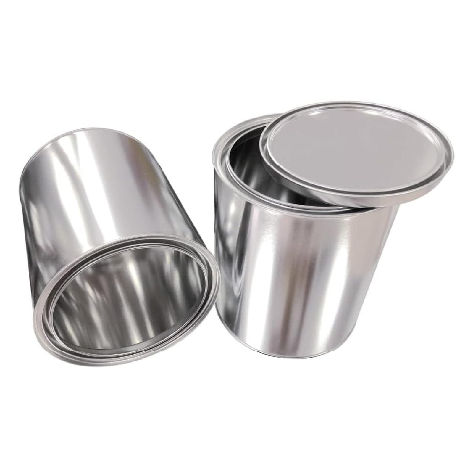 Empty Gallon Paint Cans with Lids - BOX OF 36 - Bulk Empty Metal 128onz ...