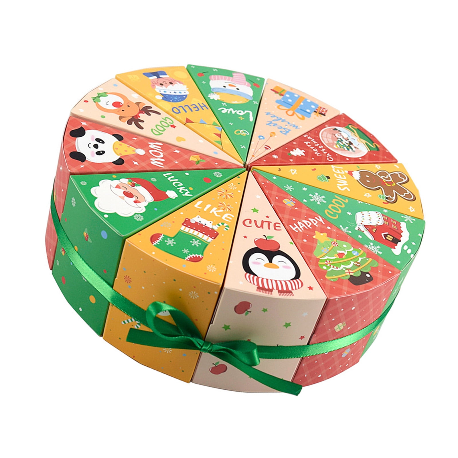 Empty Gift Wrapping Boxes Holiday Craft Box Advent Calendar Cardstock ...
