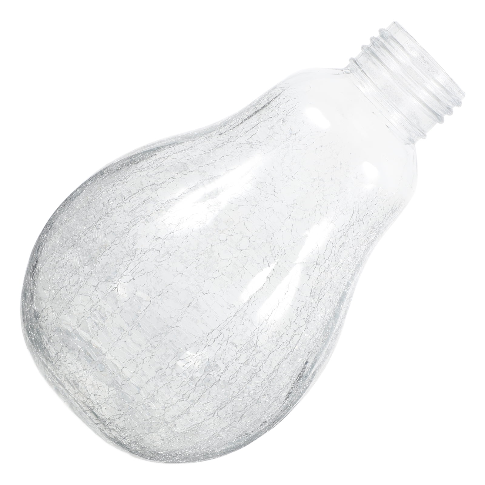 Empty Glass LED Light Bulb Bottle Outdoor Tree Hanging Wishing Bottle ...