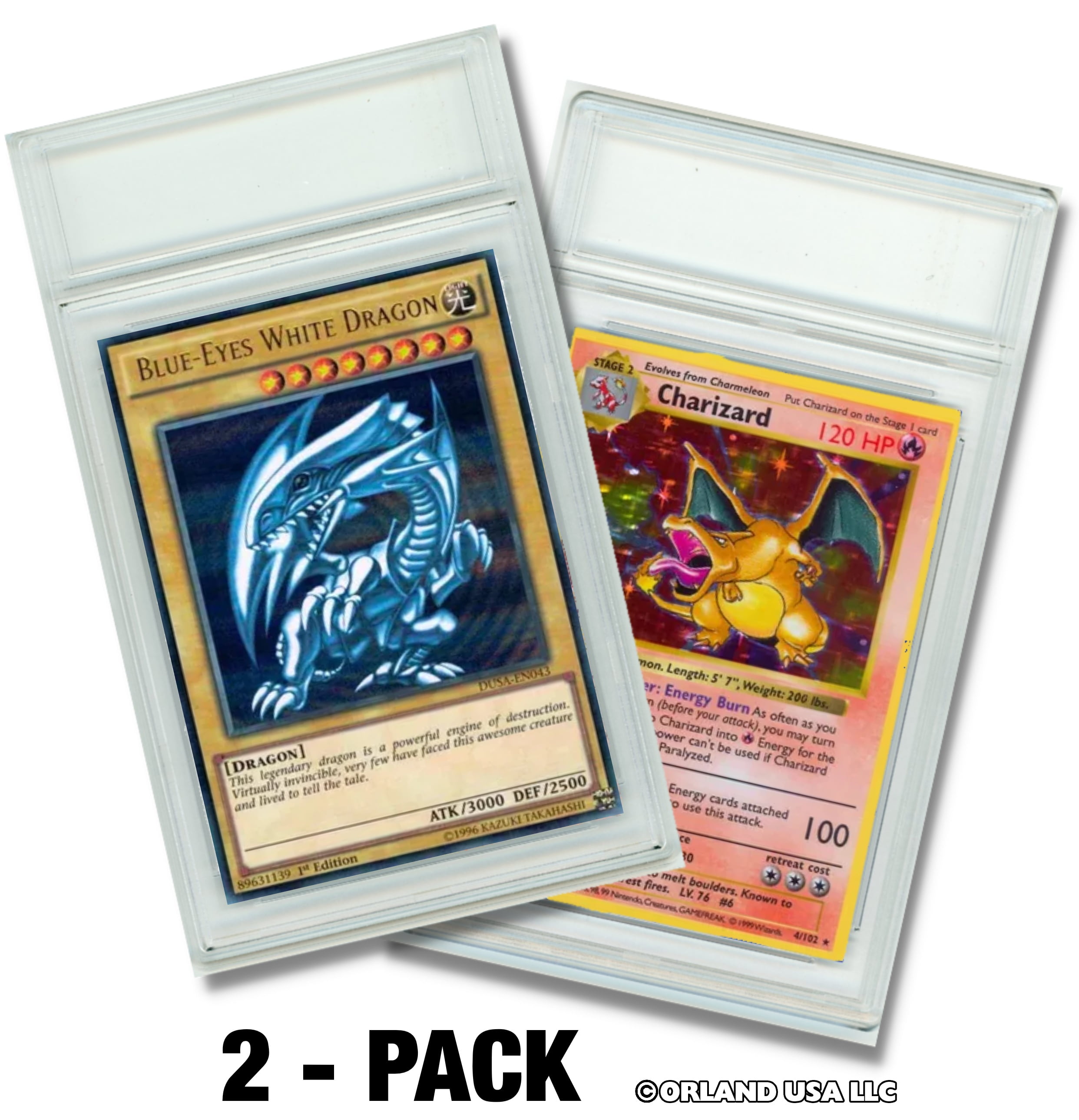 Empty Graded Card Slab/Holder | 2 Slab | Professional Quality | (PSA ...