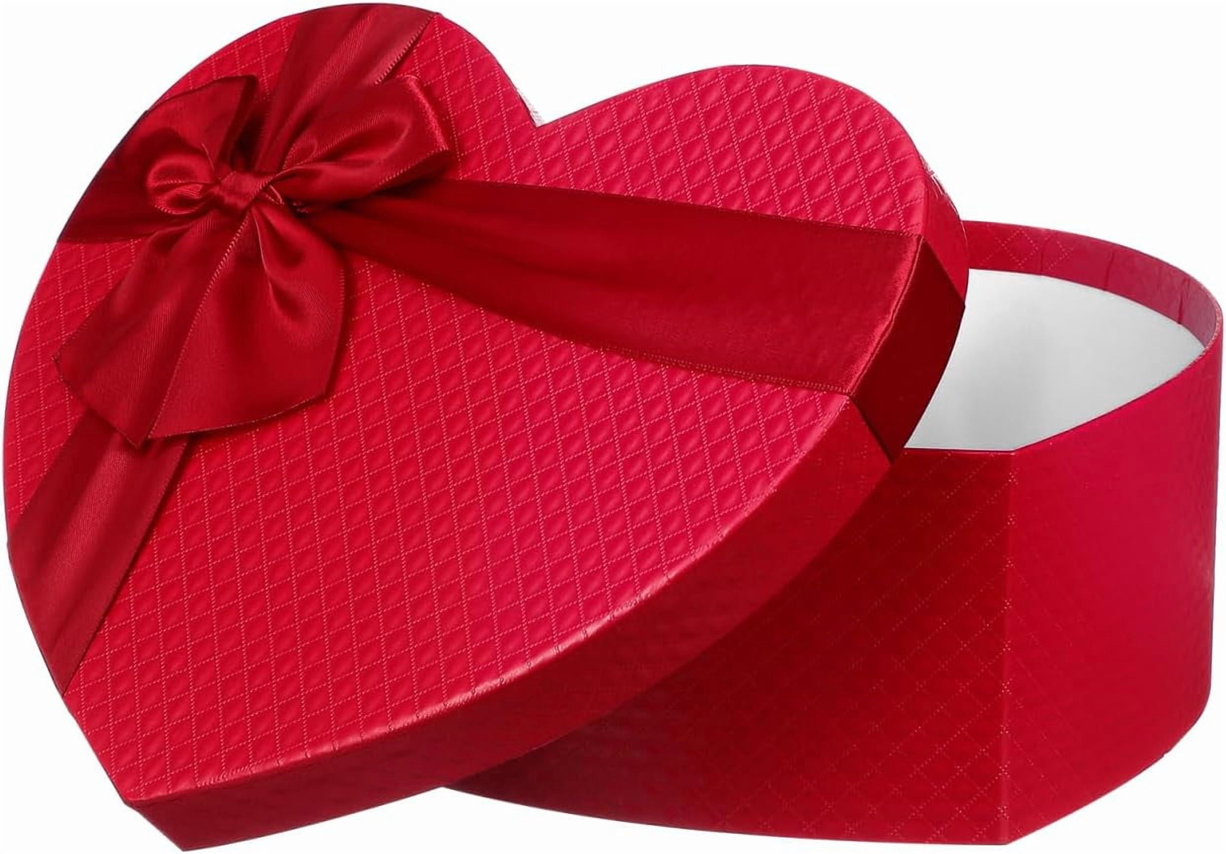 Empty Heart Shaped Box: Present Decorative Boxes with - for Mother's ...