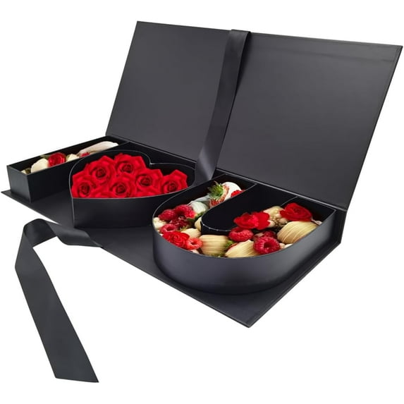 Empty I Love You Cardboard Letter Fillable Paper Gift Box Flower ...