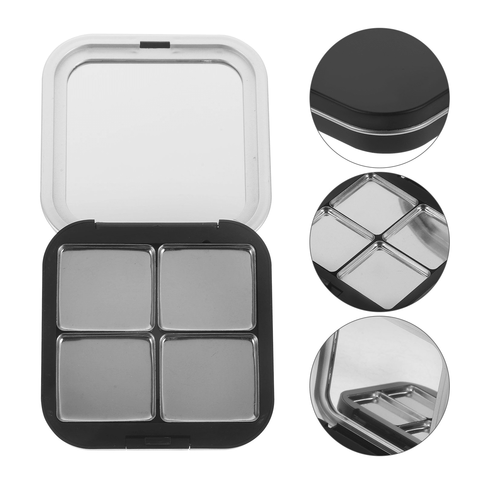 Empty Lipstick Palette Pan Magnetic Eyeshadow Palette Boxes Cream Tray ...