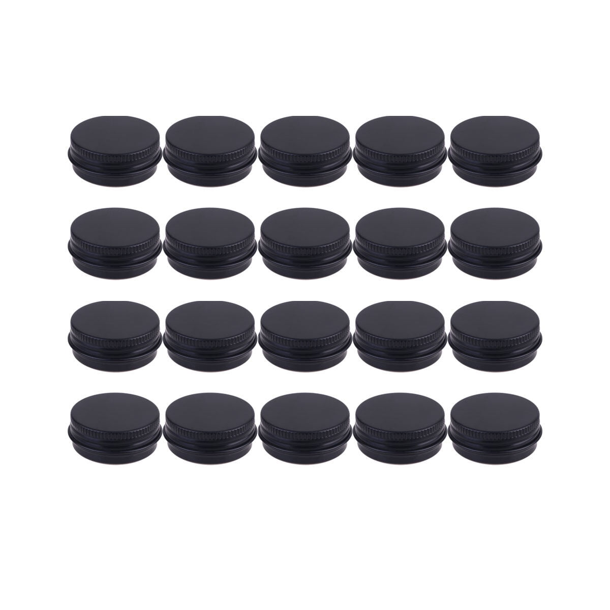 Empty Makeup Containers Aluminium: 20Pcs Round Tin Container 15ml ...