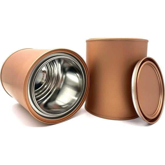 Empty Quart Paint Cans