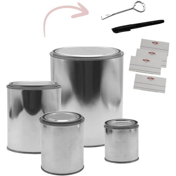 Empty Quart Paint Cans