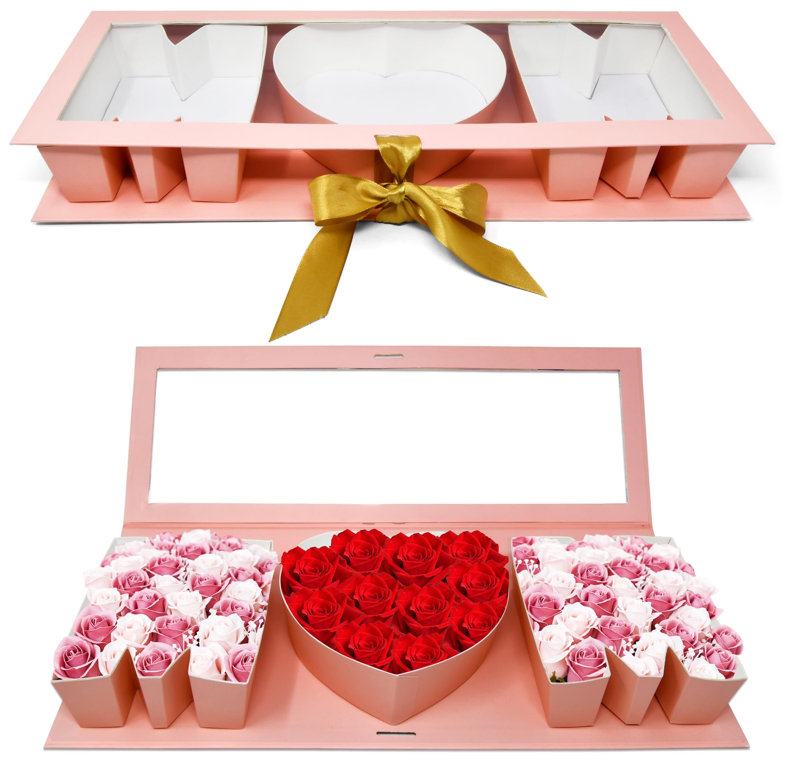 Empty Mom Flower Gift MSF2 Box Mother's Day Floral Arrangement Letter ...