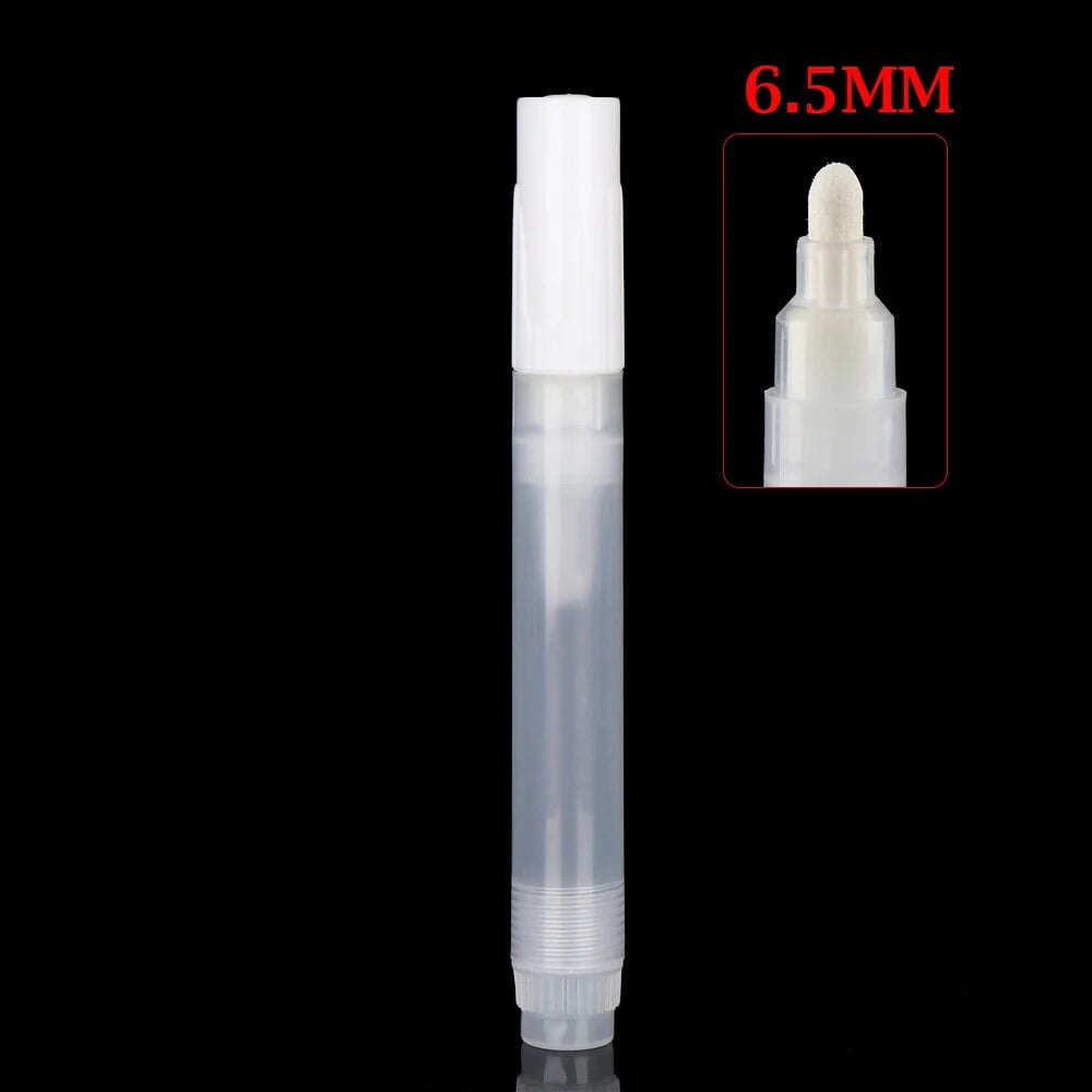 Empty Paint Pen 3/5/6.5/8/10mm Repeatable Rod Plastic Liquid Chalk ...