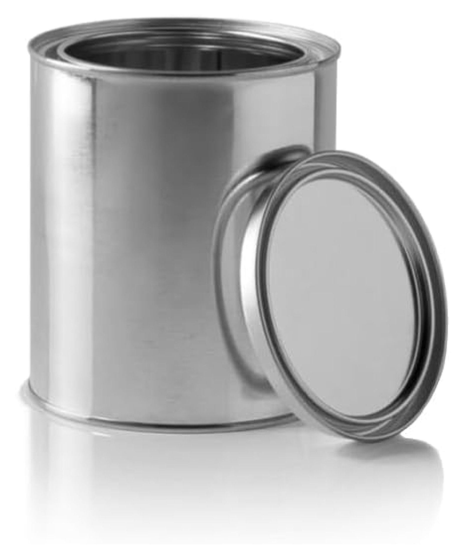 Empty Pint Paint Cans with Lids - BOX of 50 - Empty Metal 16oz Paint ...