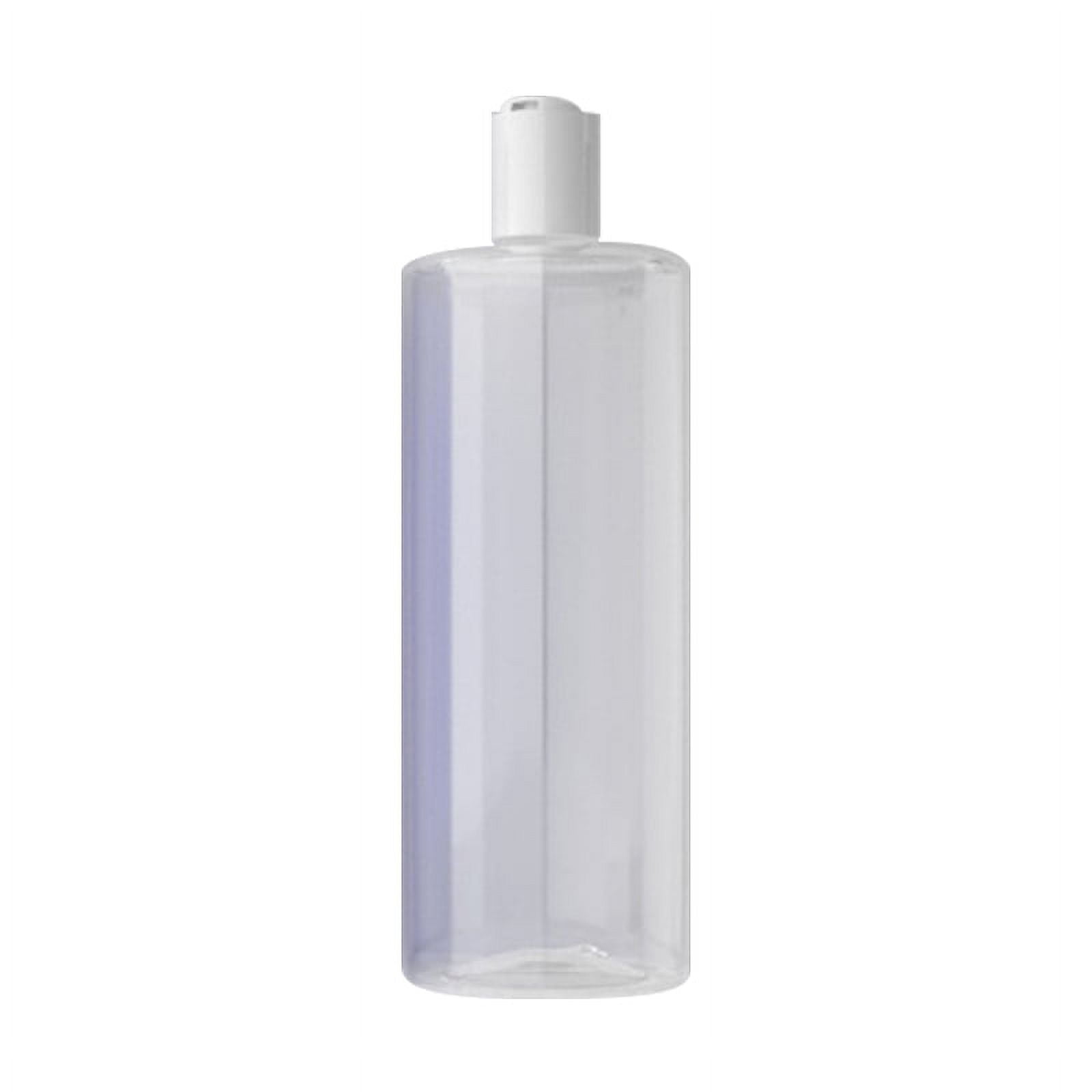 BPA-Free Plastic Bottles: Empty with Disc Top Flip Cap for Shampoo ...
