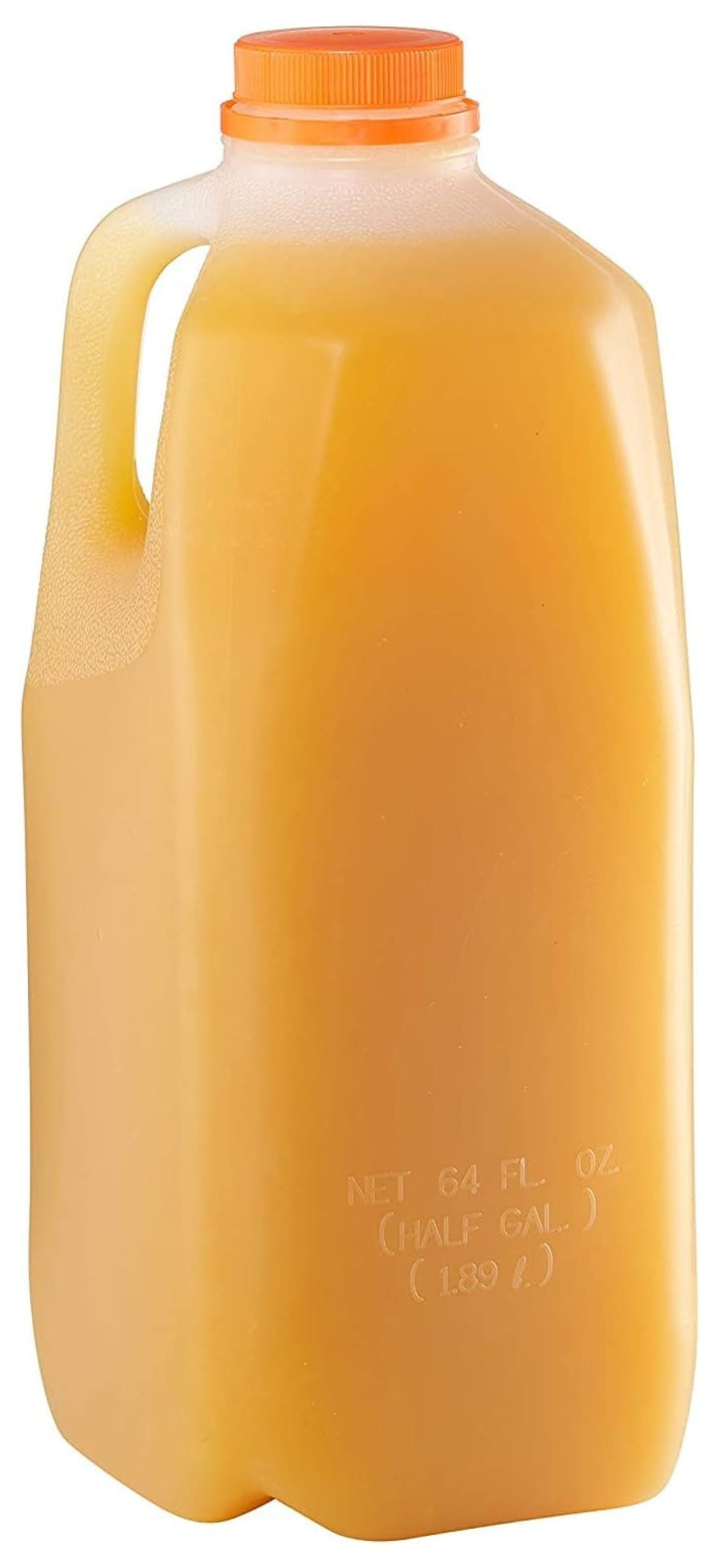 Empty Plastic Juice Bottles with Tamper Evident 64 OZ - Half Gallon ...