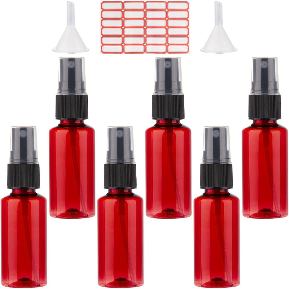 Empty Portable Plastic Spray Bottles Refillable Bottle with Transparent ...