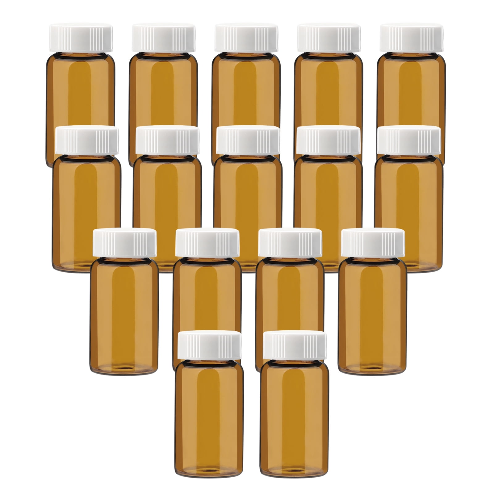 Empty Refillable Travel Glass Liquid Sampling Lab Storage Vials for ...