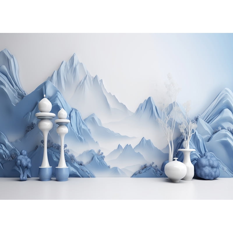 Empty Room Archway Gold Heaven Gates Photography Backdrops Props Castle ...