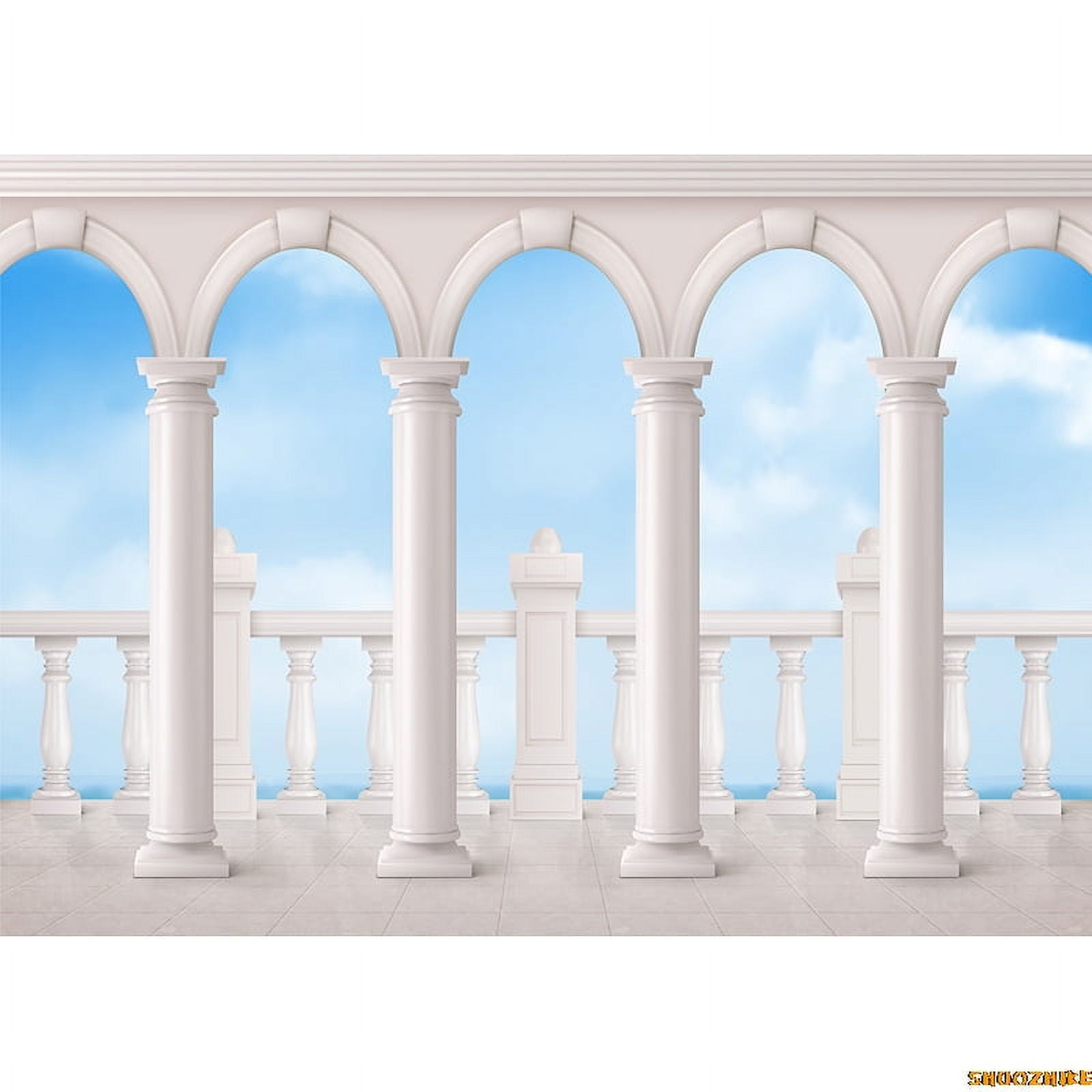 Empty Room Classic Interior Wall With Mouldings Photography Backdrops ...